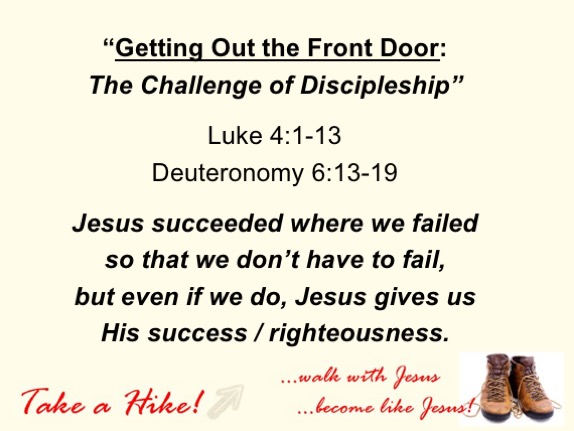 The Challenge of Discipleship - Christ Our Savior UMC, Quartz Hill